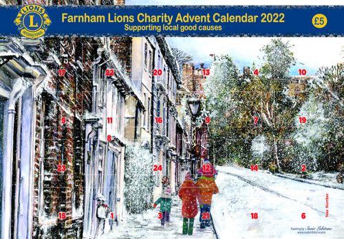 Lions Club of Farnham - Advent calendars from Farnham Lions